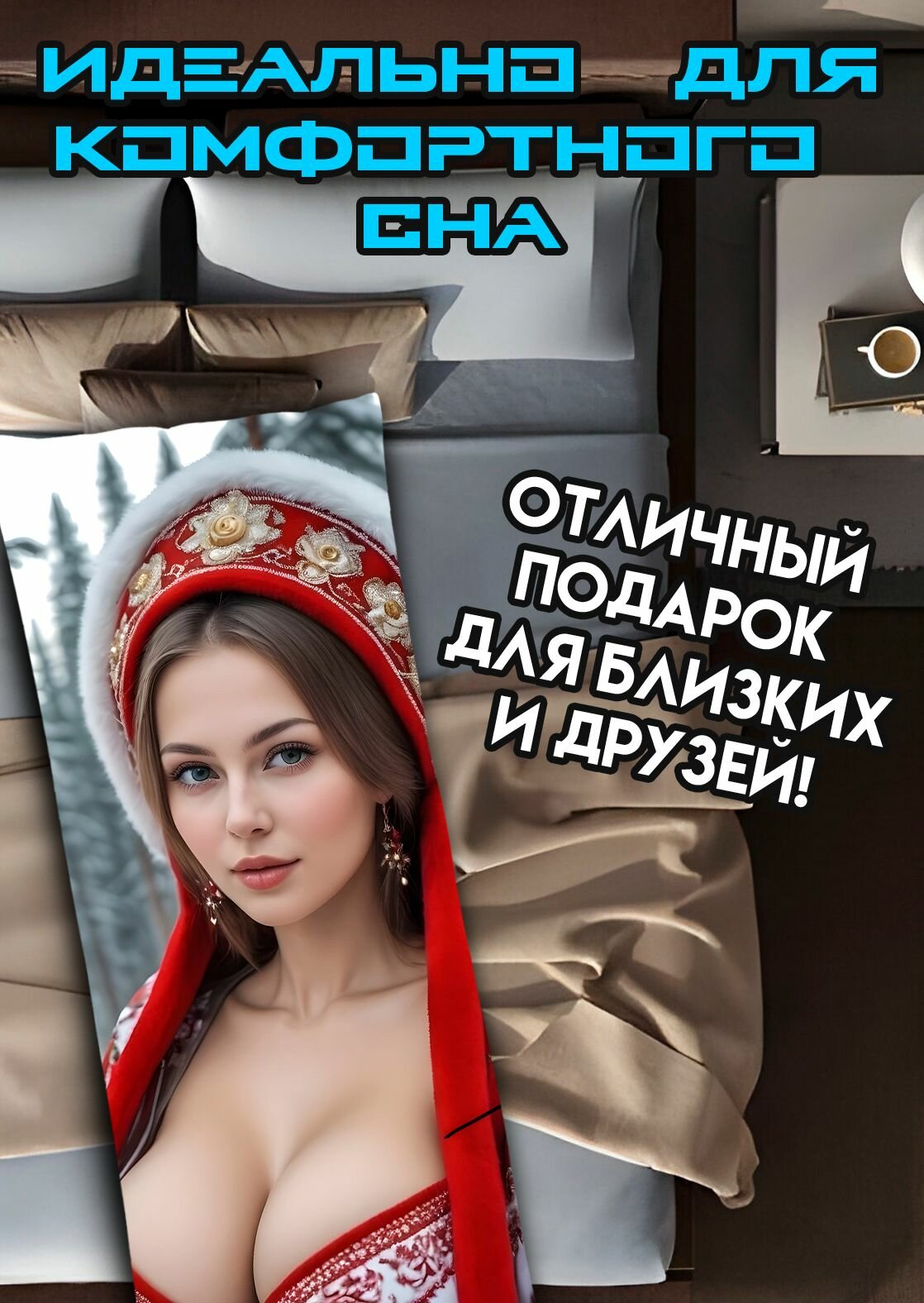 Дакимакура 150х50 подушка аниме — фото 1