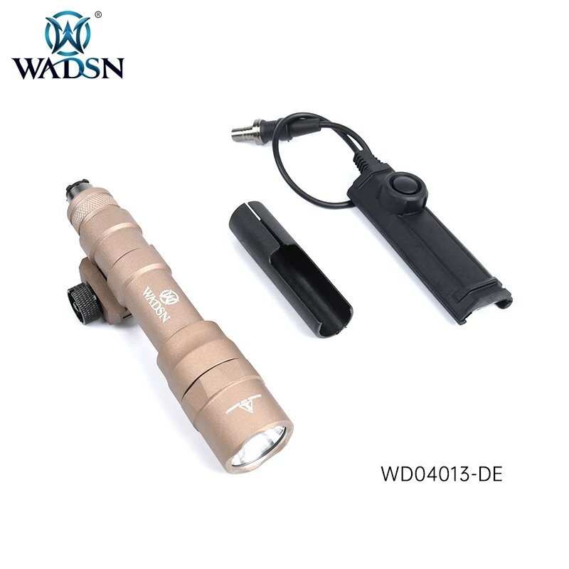 Светодиодный фонарик WADSN M600 песочный с гравировкой WADSN, двойной функциональный хвостовой капот, 1400 люменов
