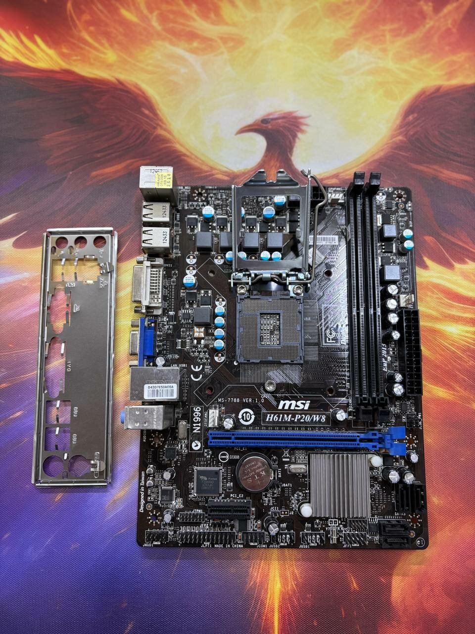 Материнская плата MSI H61M-P20/W8 Socket 1155