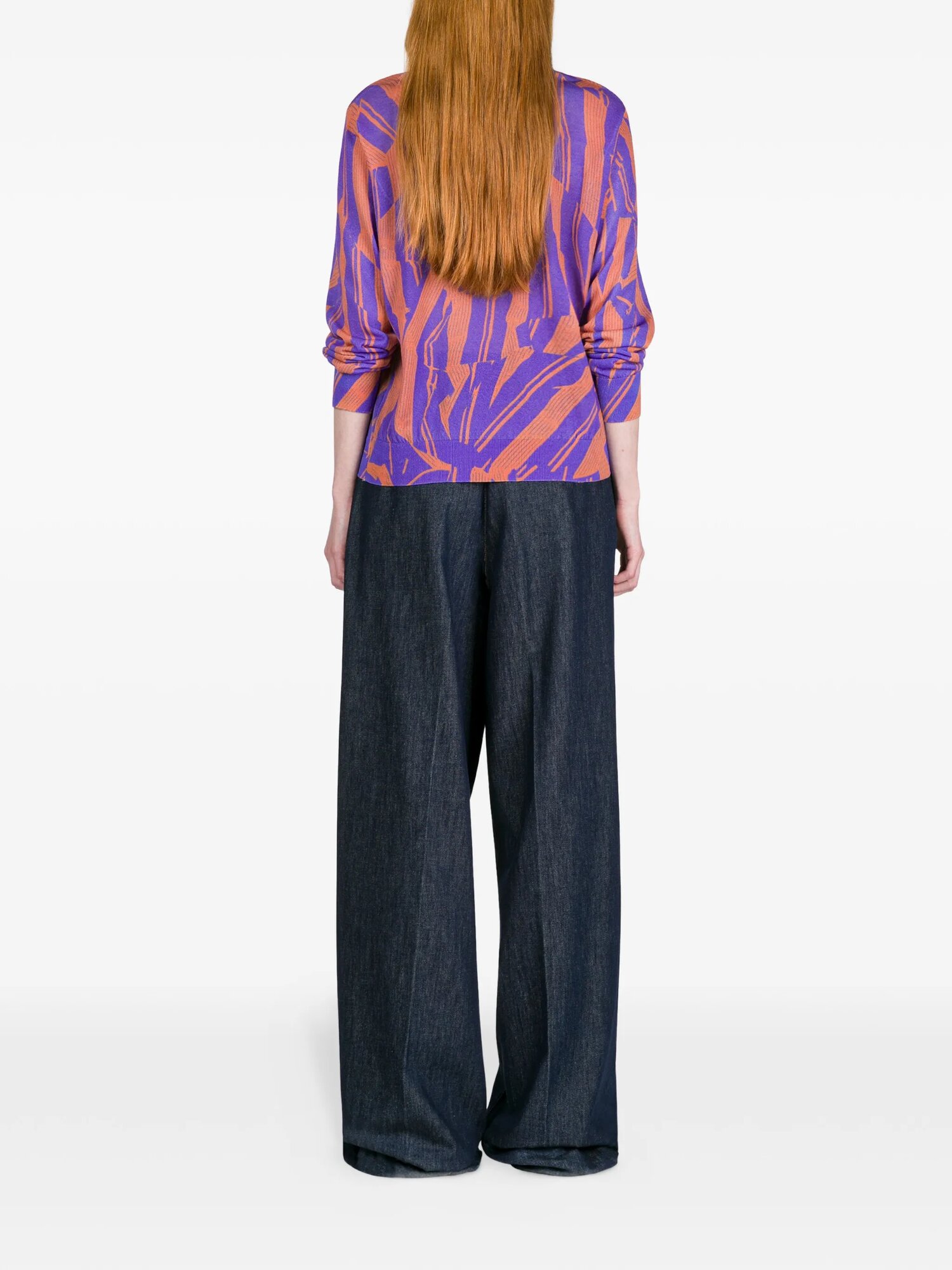 Свитер Dries Van Noten, размер 36, , purple — фото 1