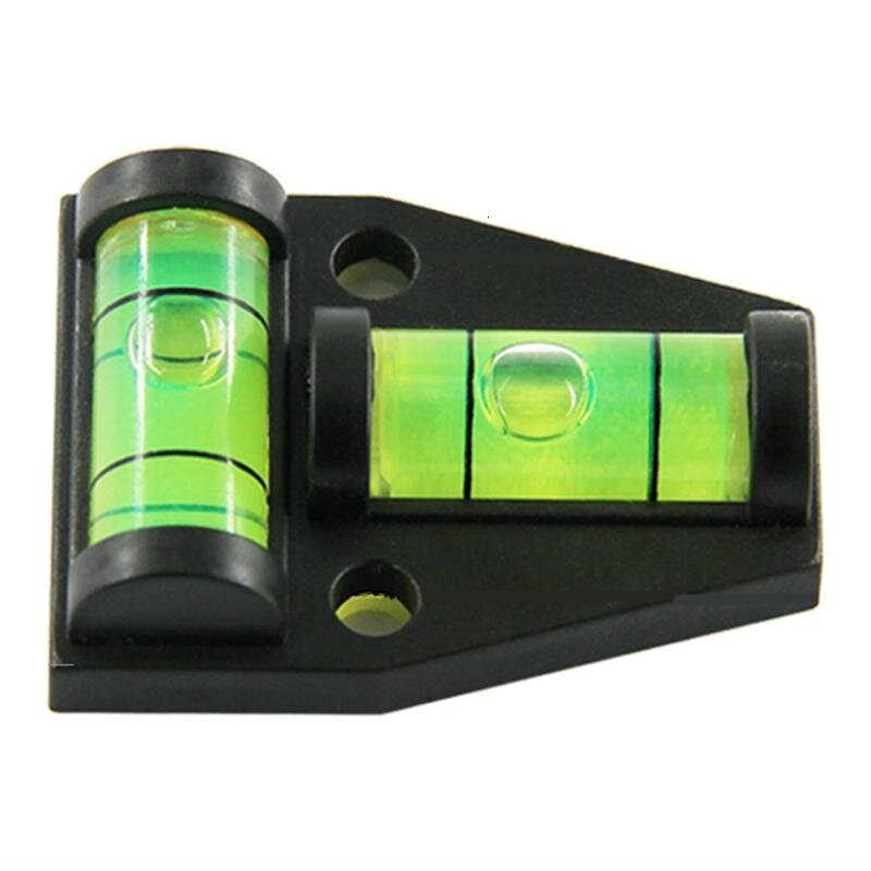 Мини-уровень с пузырьком для автоприцепа или кемпервэна, Маленький черный