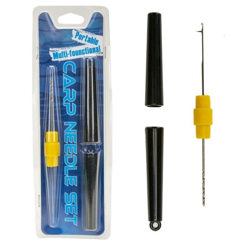 Двухсторонняя игла для насадки наживки, Черный