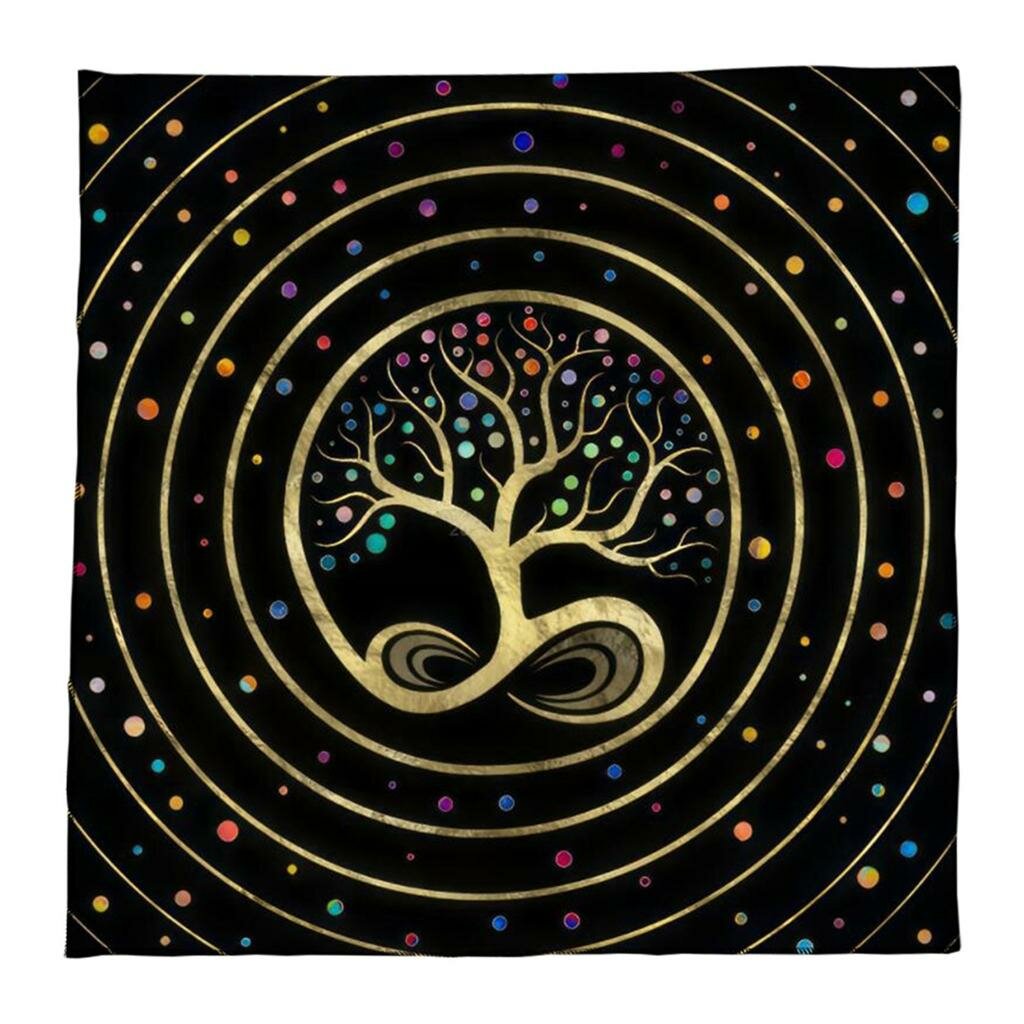 Ткань для гадания на рунах и Таро, C 60x60 см