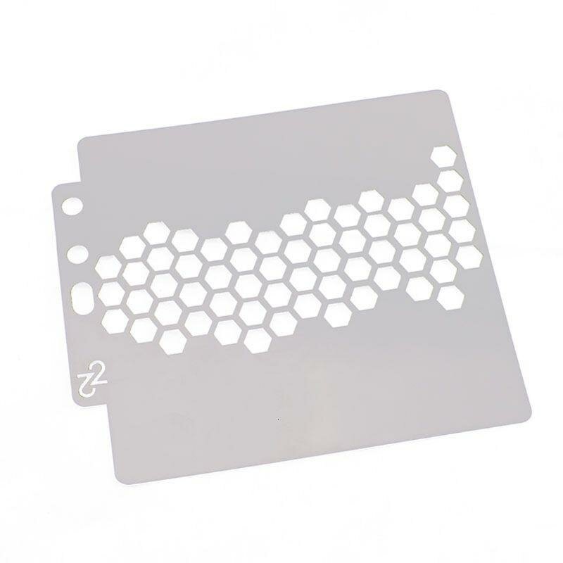 Шаблон для рисования в форме шестиугольника, Серебро