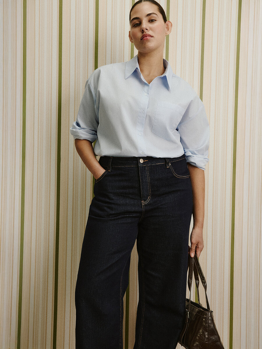 Рубашка Plus size