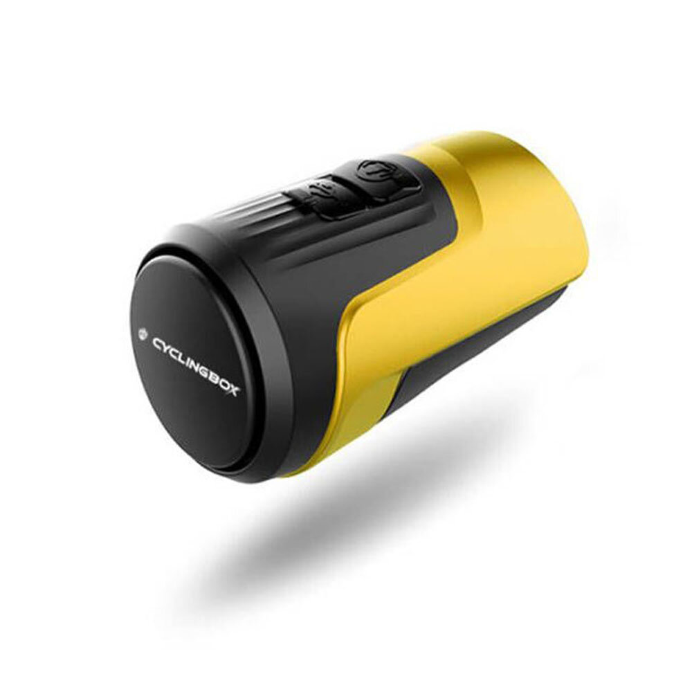 Электронный клаксон для велосипеда CYCLINGBOX 125 дБ, с функцией антиугонной сигнализации, 4 режимами звука, водонепроницаемый, заряжаемый по USB, для горных и дорожных велосипедов MTB, цвета: черный, желтый, синий, красный