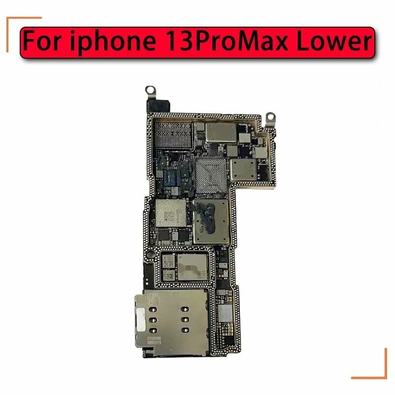 Материнская плата CNC CUT для IPhone 12 Pro Max, основная плата для полировки ЦПУ, RF плата для iPhone 13, мини-Переключение 13PM Lower EU