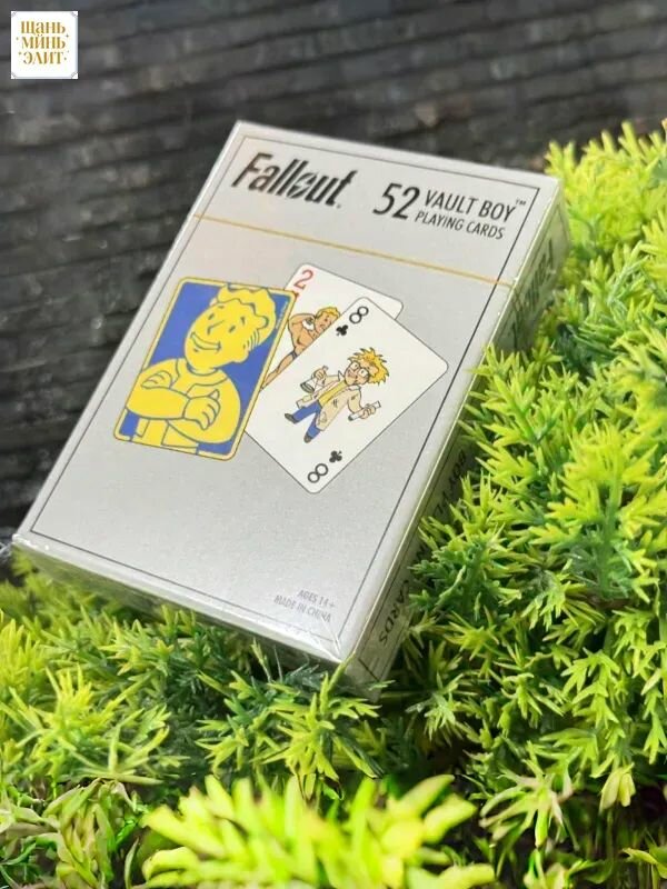Карточная колода Fallout Shelter, коллекционные игральные карты по мотивам игрыFallout Shelter Playing Cards
