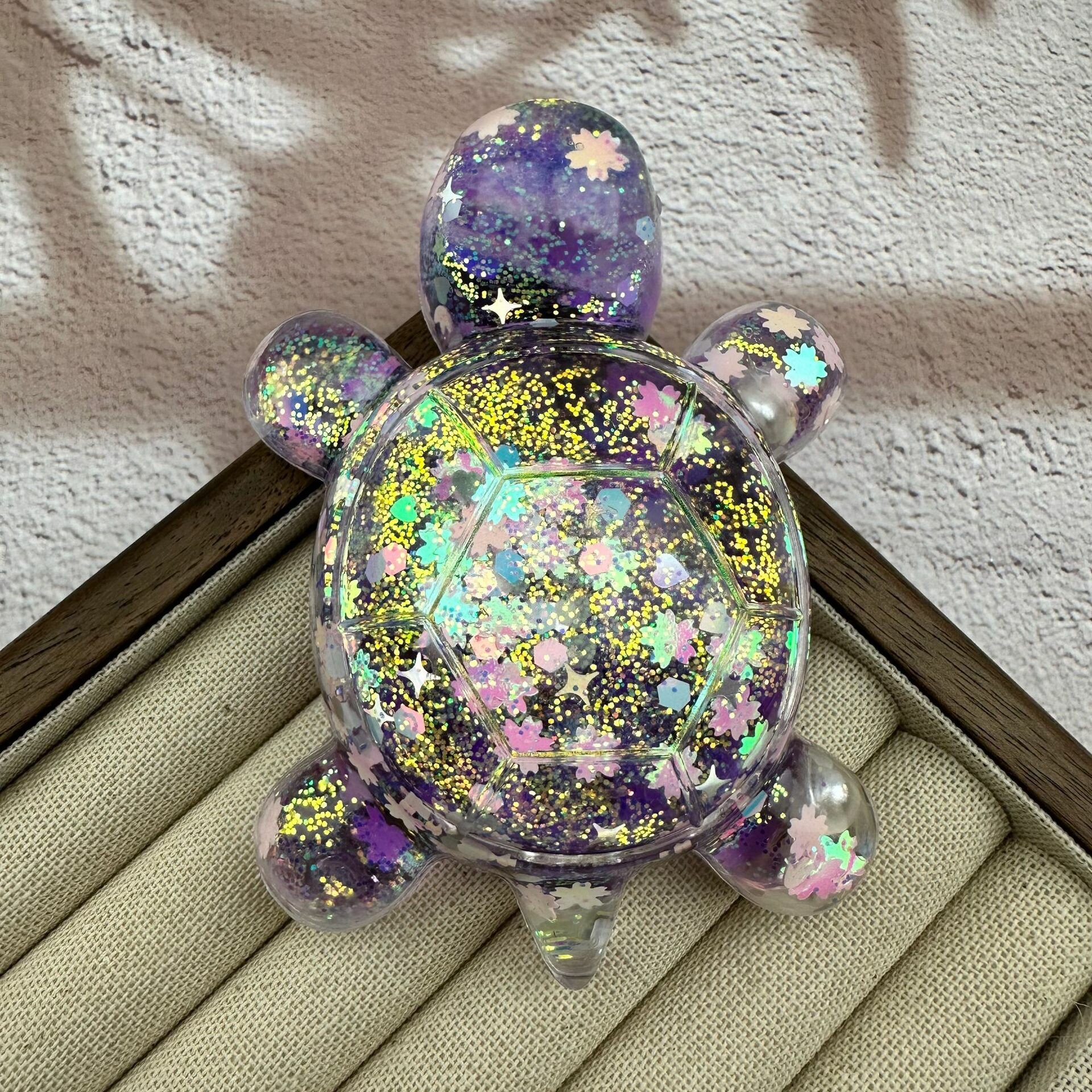 Светящаяся взрывная бусина, модель песка, морская звезда, черепаха, популярный товар на TikTok, большой размер, декор для автомобиля и офиса, DIY игрушка