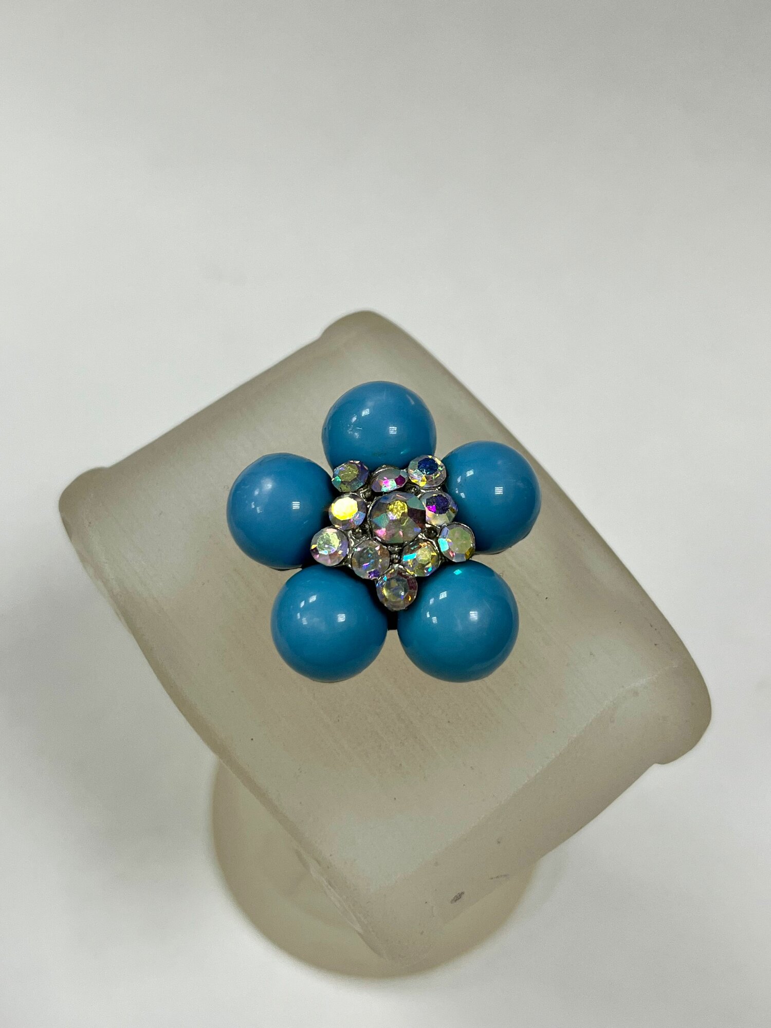 Винтажный кулон, подвеская для колье, брошь, цветок