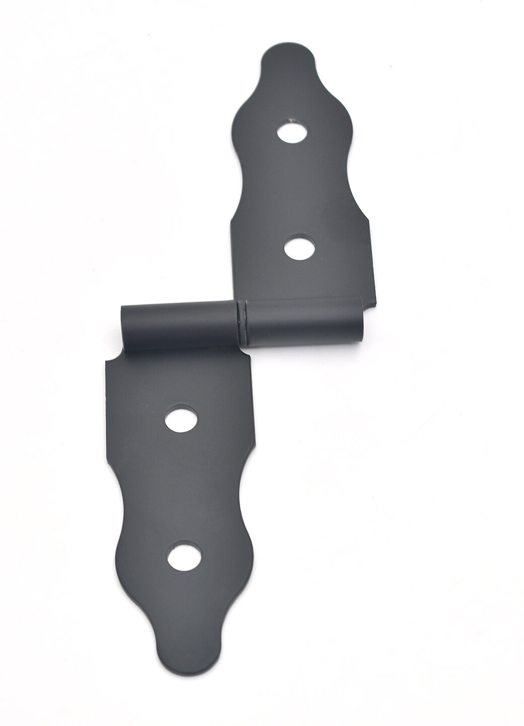 Петля фигурная 90*260 правая (черный) DOMART