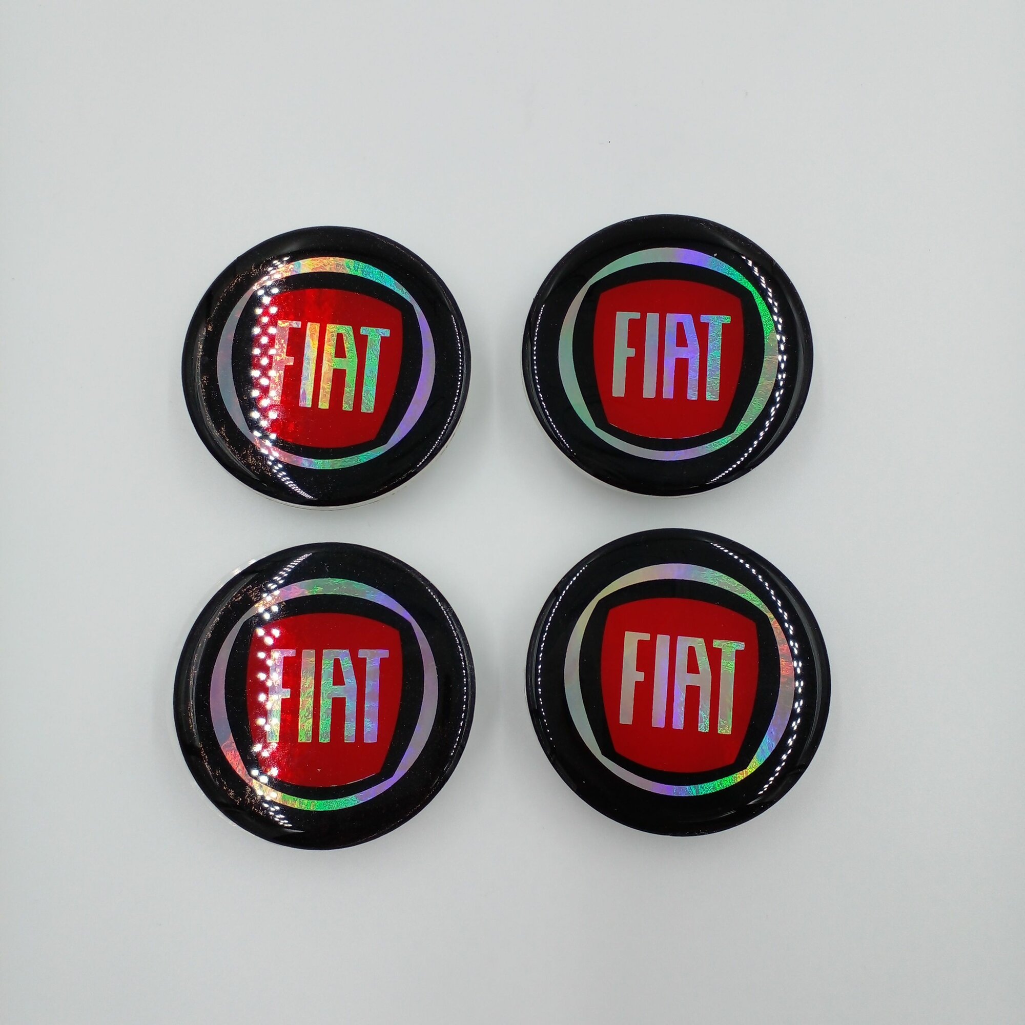 Колпачки заглушки на литые диски с эмблемой 54 мм 4 шт