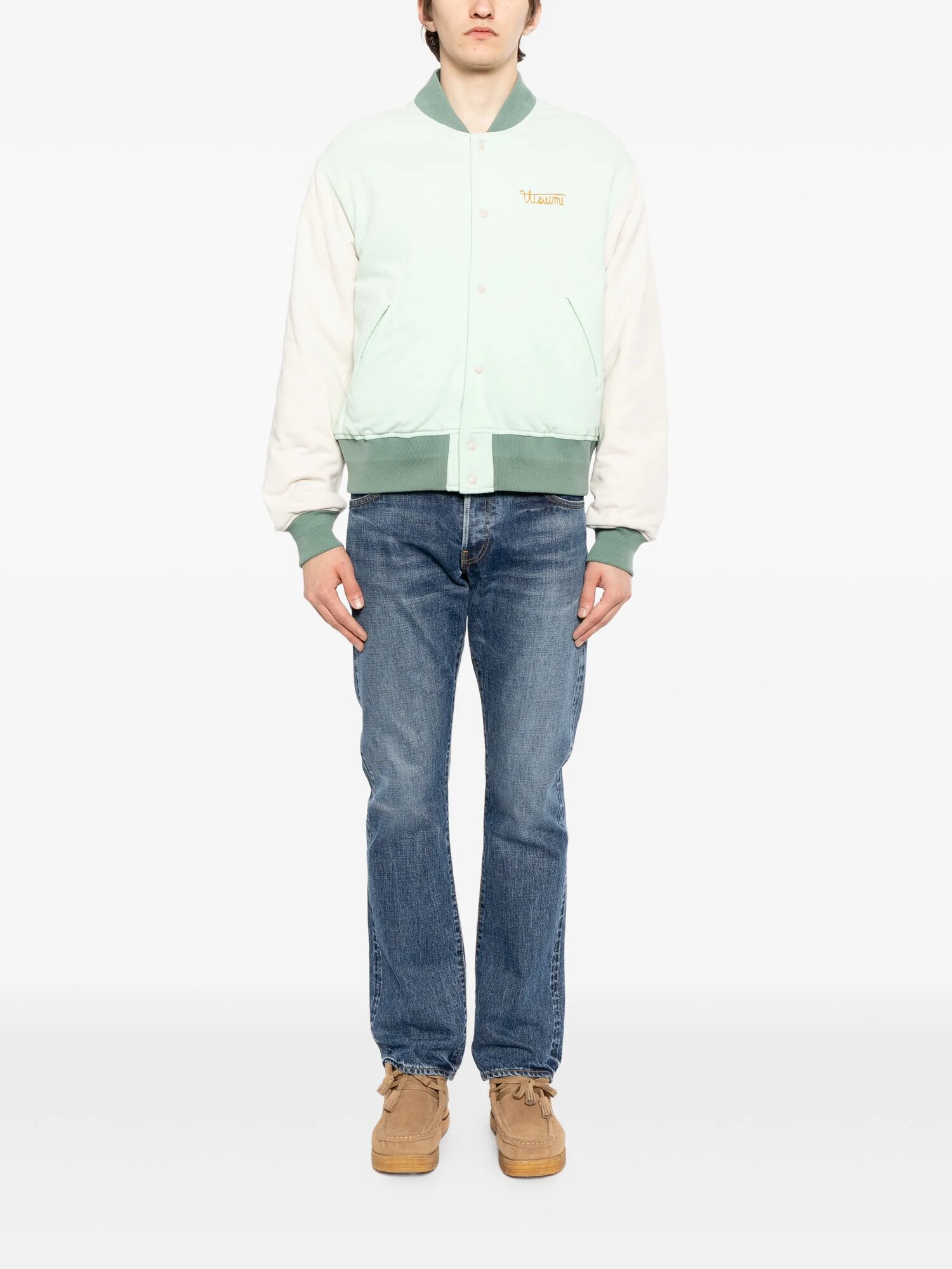 Куртка Visvim Varsity Era, размер 4, green — фото 1