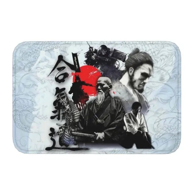 Дзюдо — моя жизнь. Противоскользящий коврик для входной двери, коврик для кухни и ванной, коврик для пола у гаражных ворот, ковровое покрытие для входа.