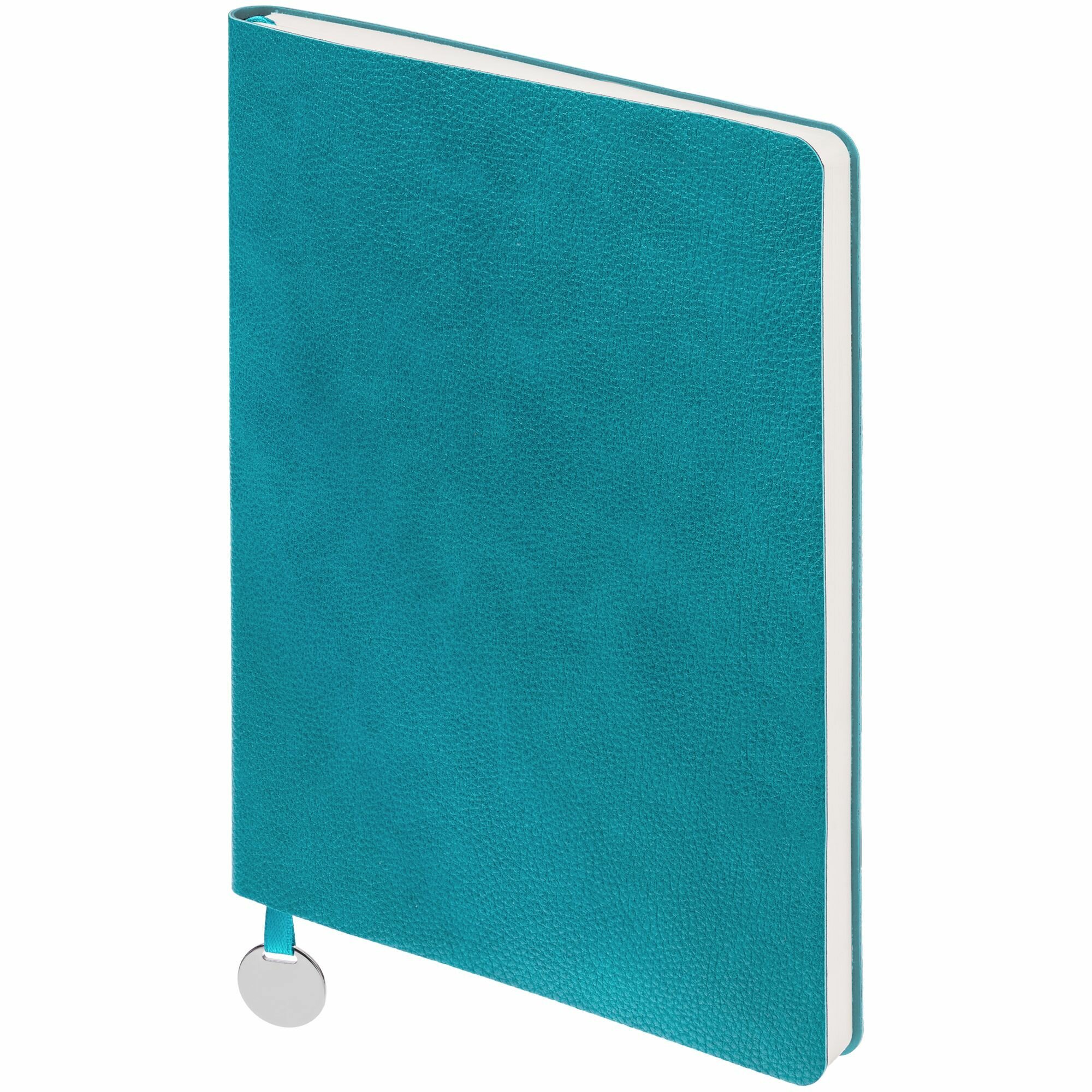 Ежедневник недатированный планер А5 с закладкой, гибкая обложка, Lafite, Контекст, бирюзовый