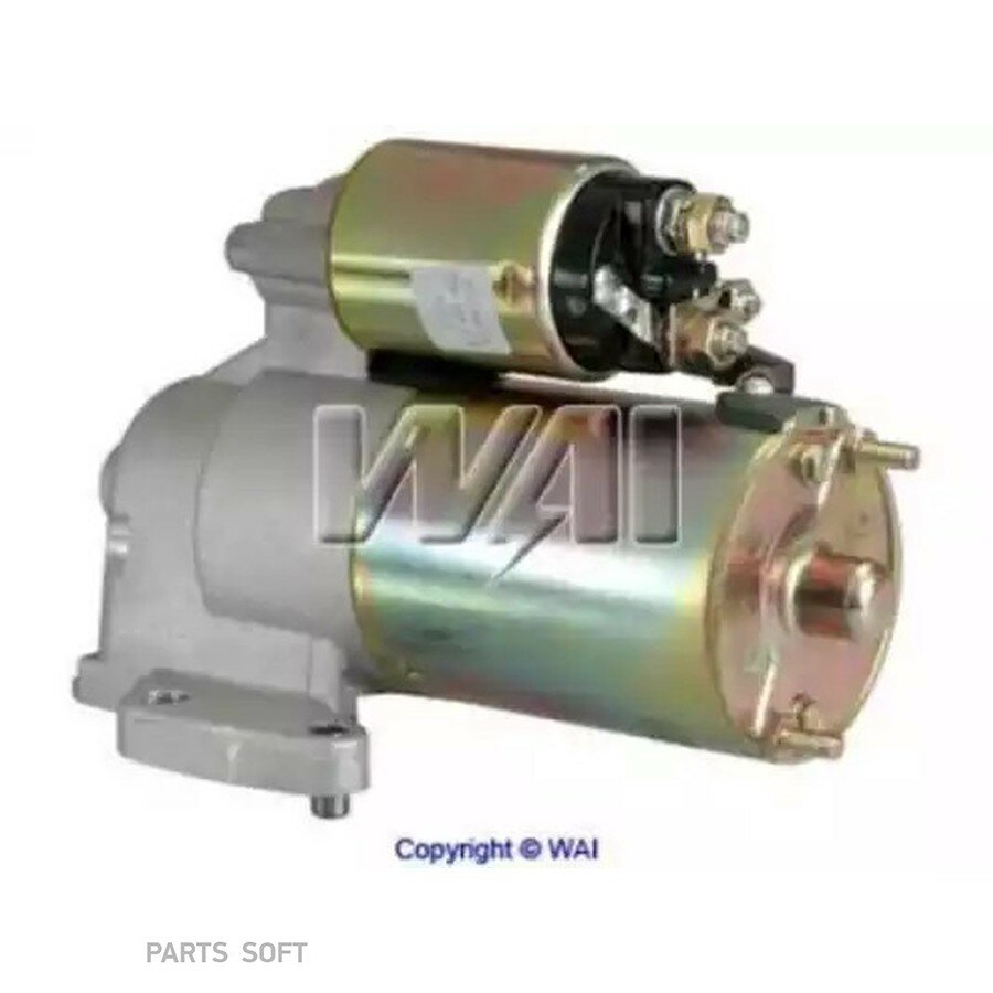 Стартер (новый) Ford Contour 2.5L (2004-01) Ford Escape 3.0L (2008-02) Jaguar X-Type 3.0L (2005 от официального дистрибьютора, WAI, артикул 6656N