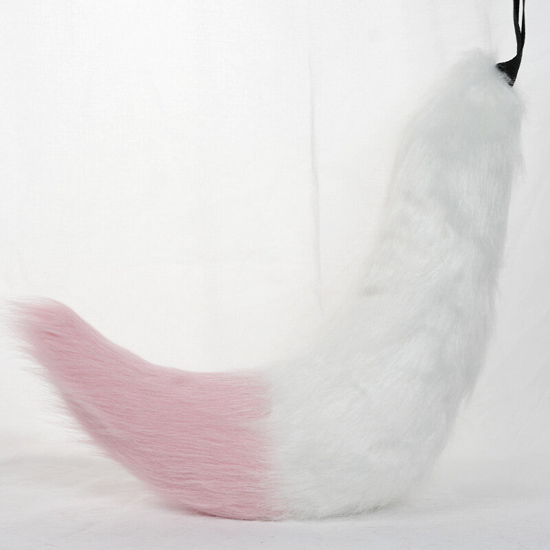 Аниме большие ручные плюшевые уши и хвост животного, аксессуары для косплея, хвост лисы, хвост волка, аксессуары для Comic Con