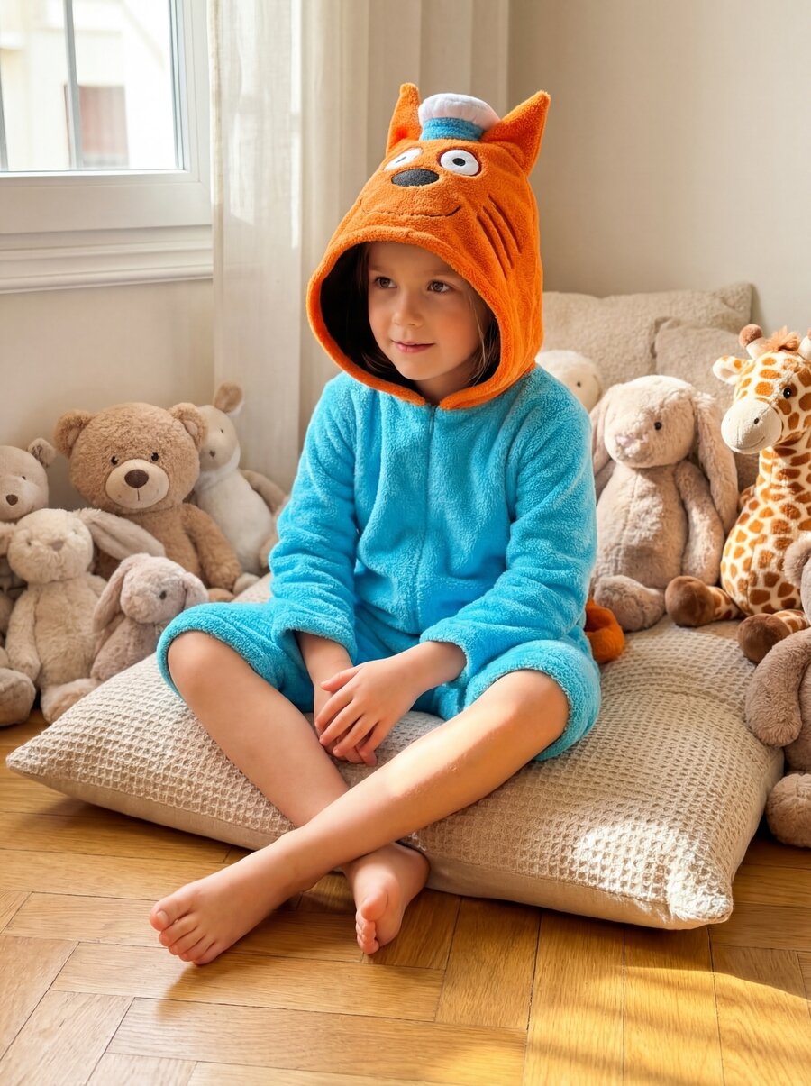 Кигуруми  Три кота, голубой