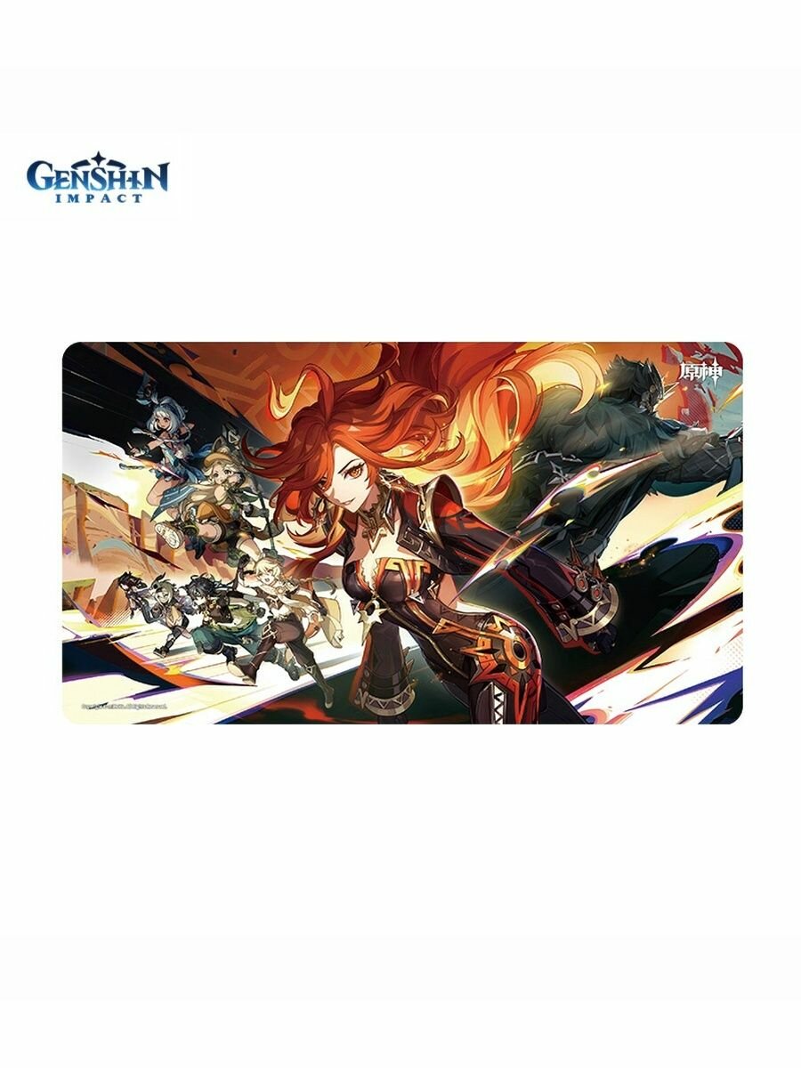Коврик для мыши Genshin Impact Мавуика Path of Glory and Blazing Sun 6942421148395