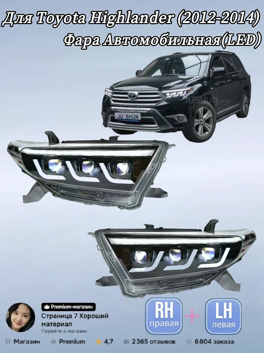 Фары автомобильные