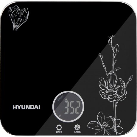 Весы кухонные электронные Hyundai HYS-KG421 черный