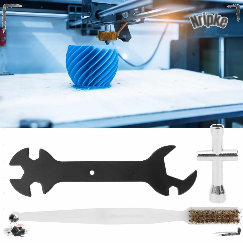 Комплект инструментов для чистки 3D-принтера, многофункциональный, удобный для DIY-энтузиастов