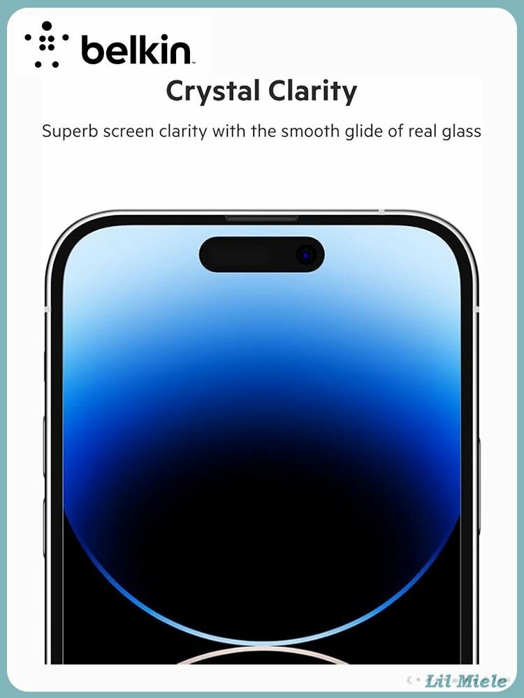 Belkin Screenforce TemperedGlass Treated Screen Protector для iPhone 16 Pro — фото 1