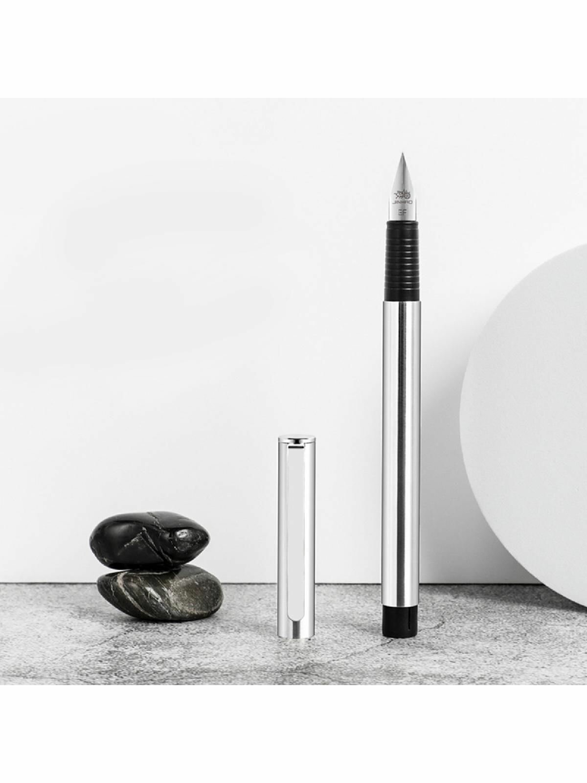 (1 шт.) Перьевая ручка Jinhao 65 - Золотой алмаз, перо F