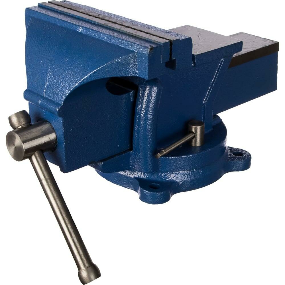 Слесарные тиски GRIFF 200 мм, поворотные, стальные, с наковальней 17кг g164012
