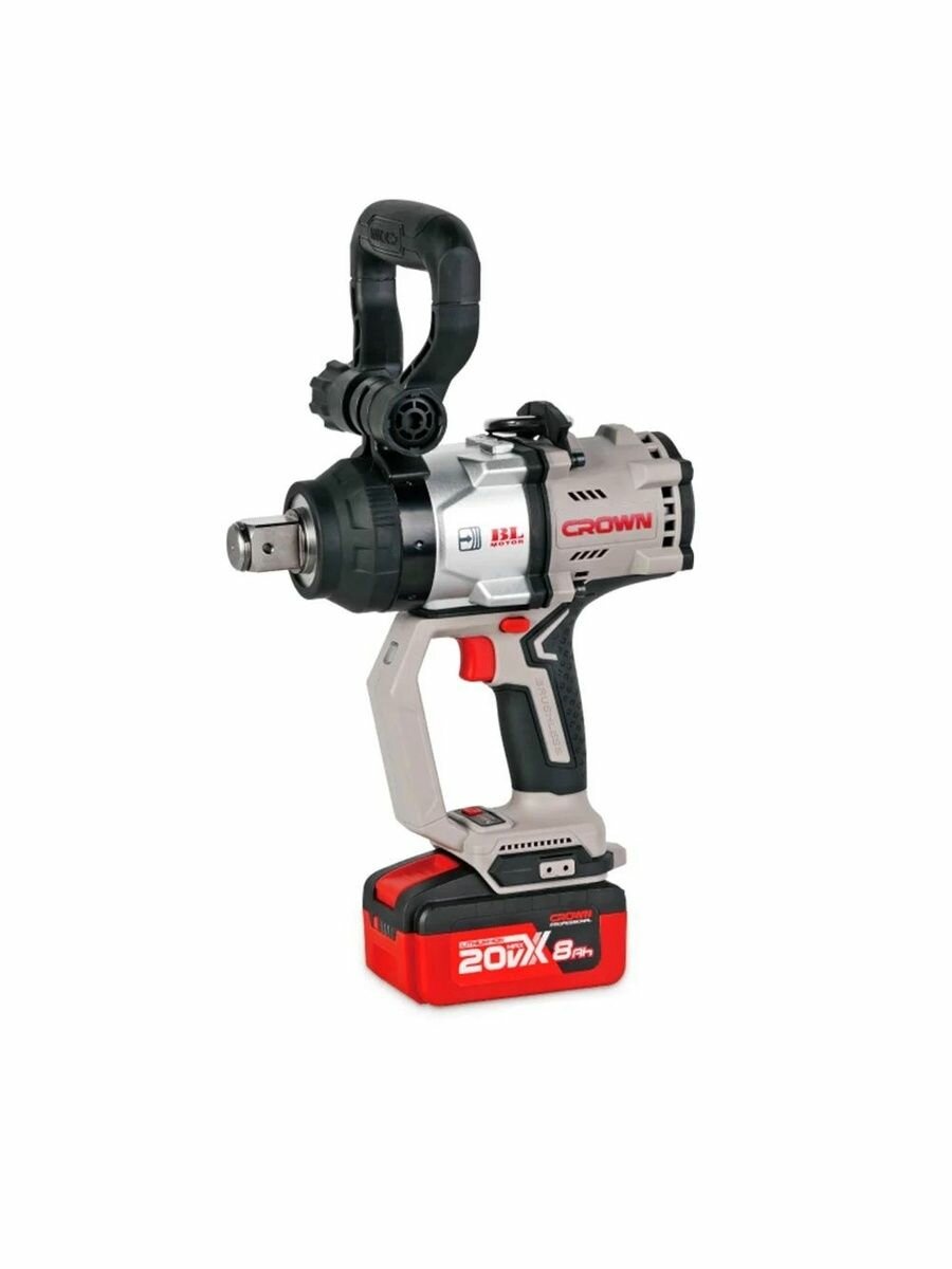 Гайковерт ударный аккумуляторный BL CROWN CT22060-1HX-8SC4 BMC (CS)