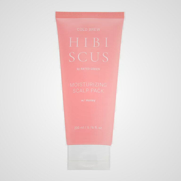 Увлажняющая маска для кожи головы с соком гибискуса 200 мл RATED GREEN Cold Brew Hibiscus Moisturizing Scalp Pack Маска 200 мл