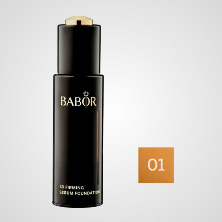 Тональный флюид 3D Лифтинг 01 porcelain (фарфоровый) 30 мл BABOR AGE ID 3D Firming Serum Foundation Флюид 30 мл
