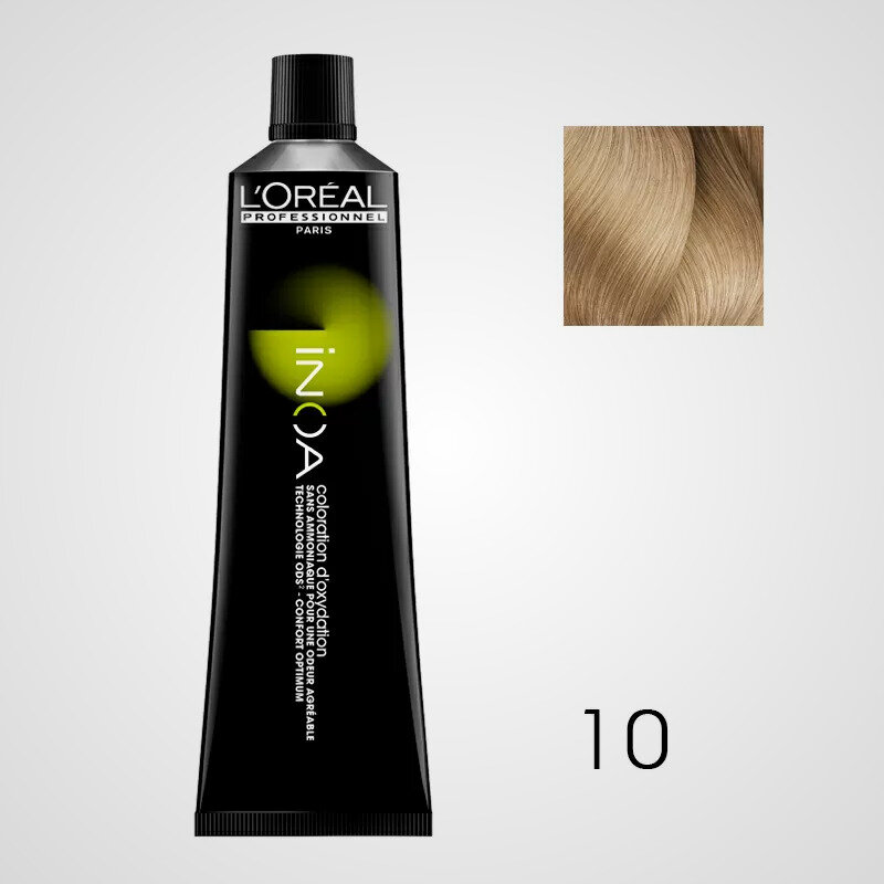 Краска для волос Inoa 10 60 гр L'Oreal Professionnel Inoa 10 60GRM VA44 Краска 60 гр