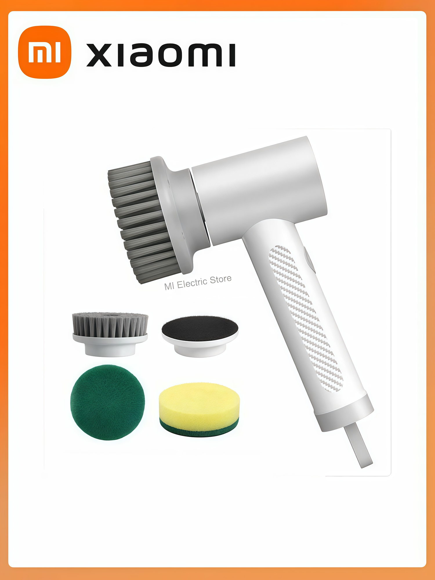 Электрощетка L.O.L! Surprise! Xiaomi Xiaoda, для уборки, для разных поверхностей, белая