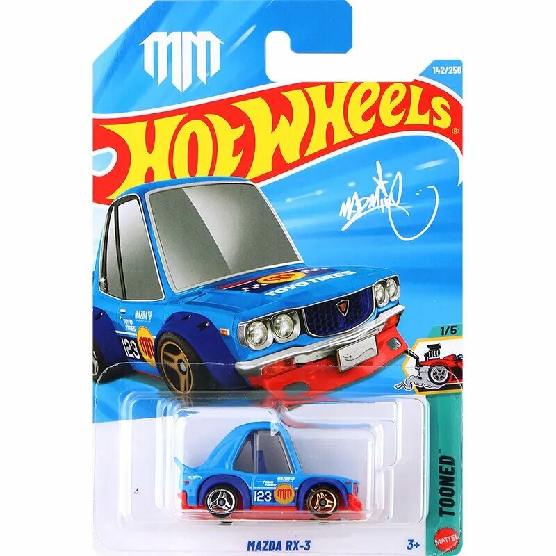 Hot Wheels Mazda RX-3, Синий, 142-Q