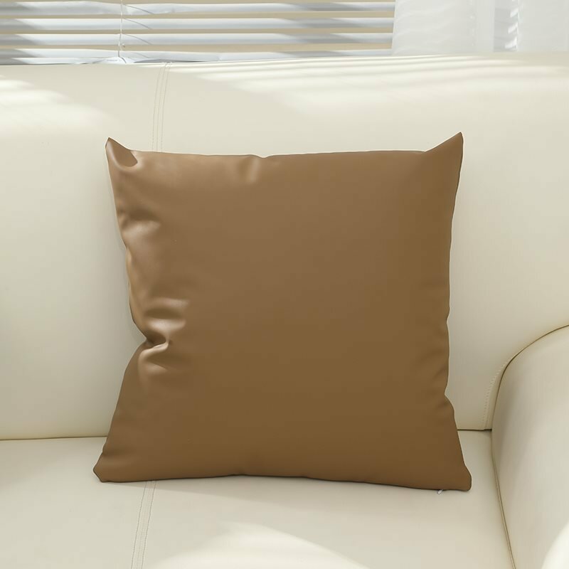 Роскошная высококачественная кожаная подушка, водонепроницаемая, устойчивая к пятнам и царапинам, подушка для дивана с быстрым восстановлением, дружелюбная к коже, устойчивая к грязи силиконовая кожа