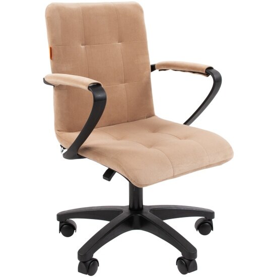 Кресло офисное Chairman 030 Россия ткань Т-10 бежевый, пластик