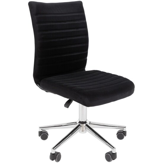 Кресло офисное Chairman 033 Россия ткань велюр T-84 черный