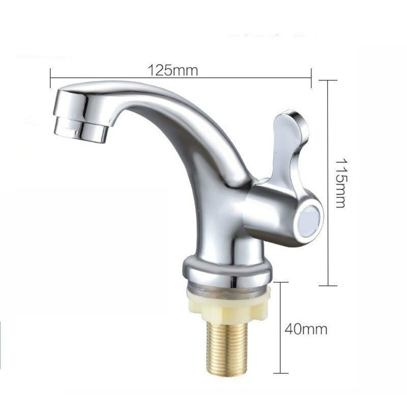 Тщательно отобранный инженерный смеситель для раковин, предназначенный для международной торговли, однорычажный быстродействующий смеситель для установки на столешницу, однорычажный смеситель для холодной воды для умывальника.