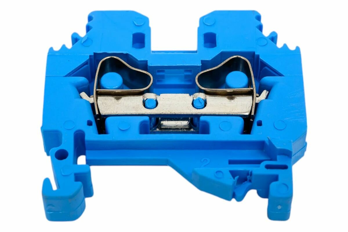 Колодка клеммная самозажимная JXB-S-6 41А синяя EKF PROxima