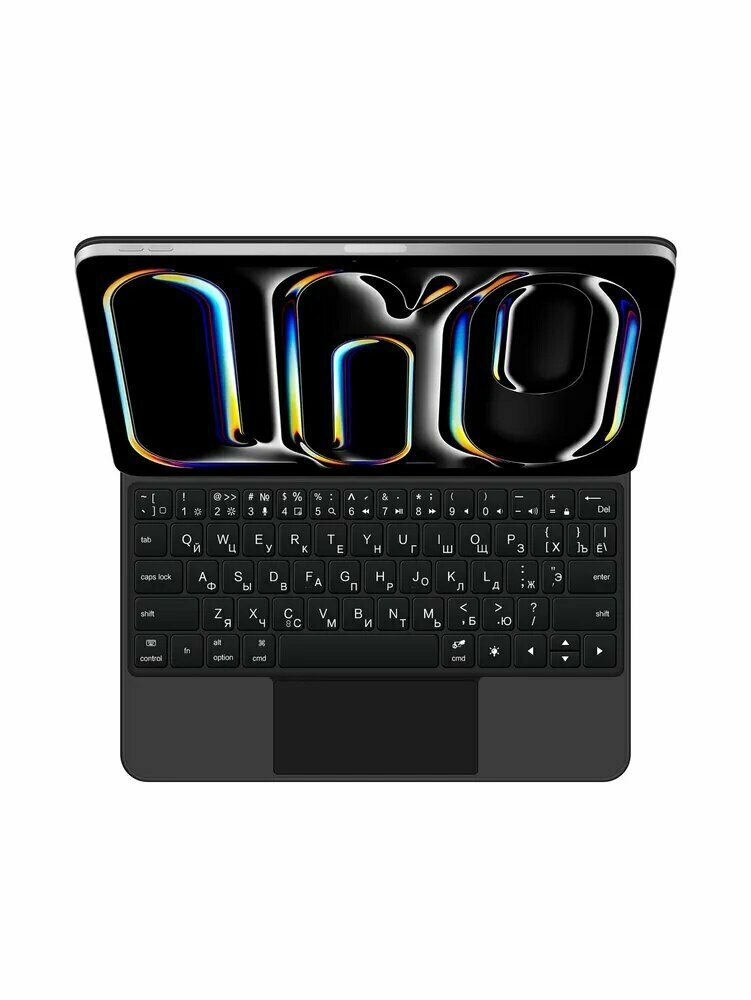 Клавиатура на русском языке Применяется к iPad Pro 11 Дюйм 2025 (M5) Magic Keyboard Планшетный компьютер Защитный чехол