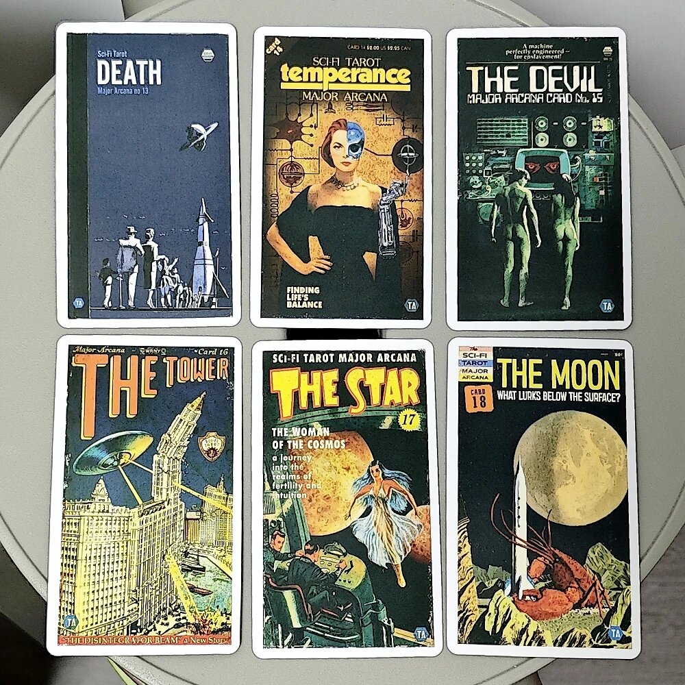 Sci-Fi Tarot Todd Alcott
