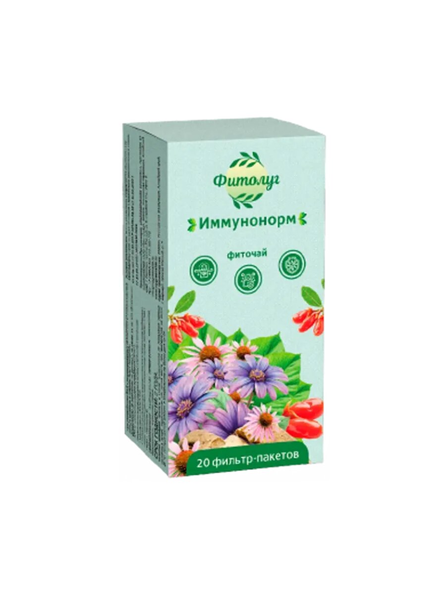 Фитолуг фиточай Иммунонорм ф/п 1,5 г №20