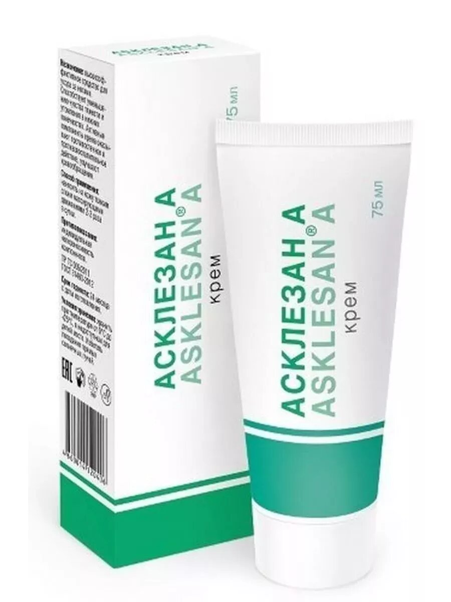 Асклезан а крем 75 мл-1шт.
