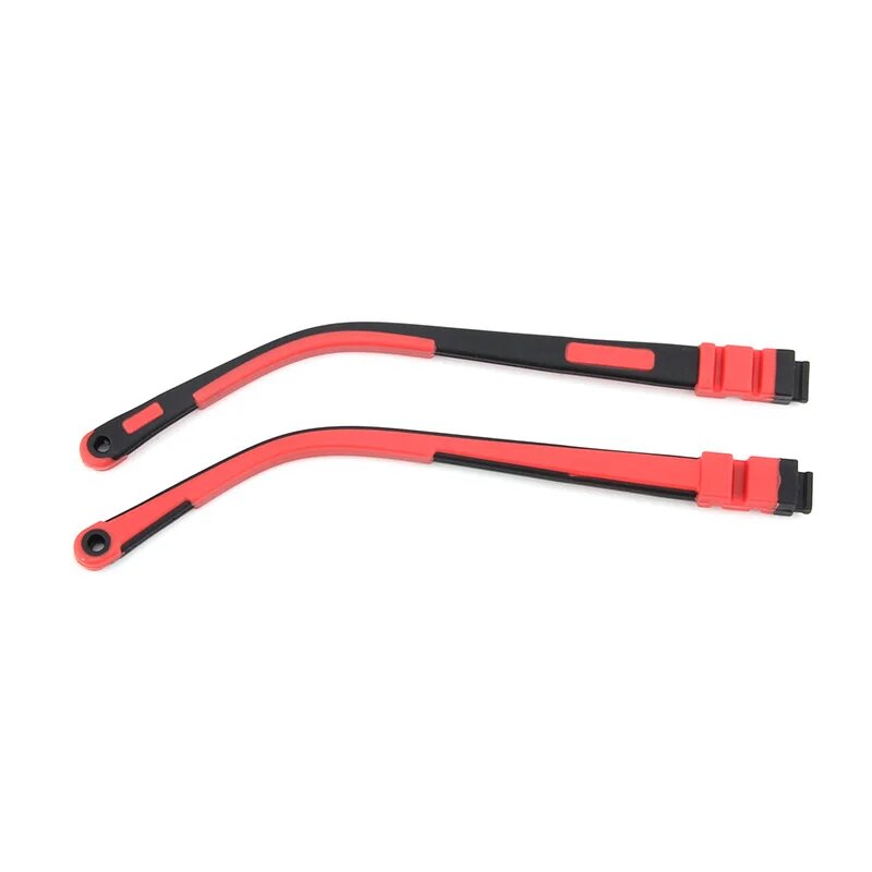 Детские очки храмовые ручки Красный 2218Black Red