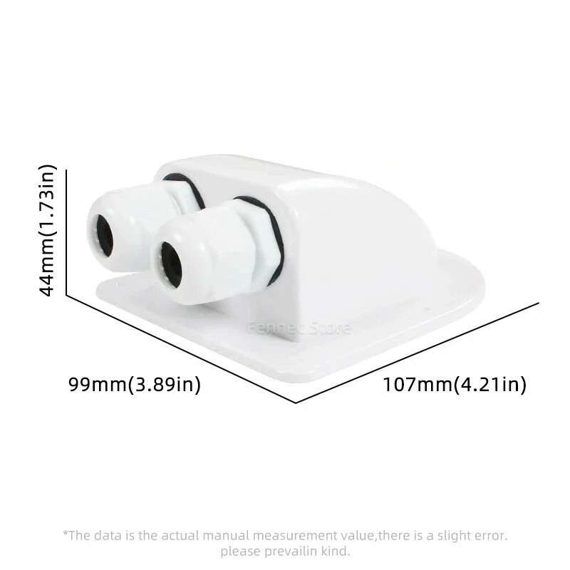 Комплект крепежных кронштейнов для крепления солнечной панели на крыше White double hole