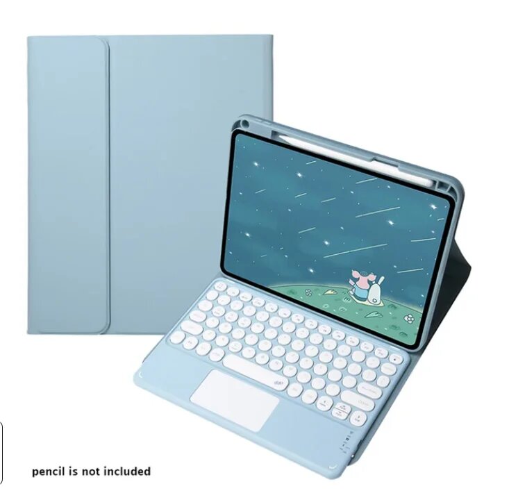 Чехол-клавиатура OUIO для Huawei Matepad 11.5s 2024 Japanese Keyboard, Blue 4