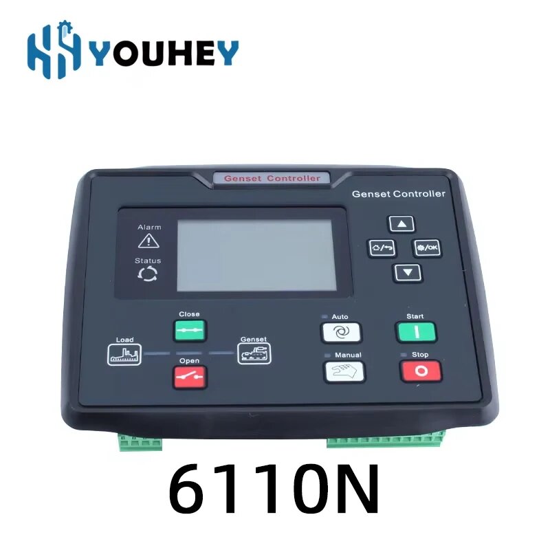 Контроллер автоматического запуска/остановки генератора (AMF) Smartgen HGM6110N, HGM6120N, HGM6110U, HGM6120U, DGS 6110N, 6120N, 6110U, 6120U