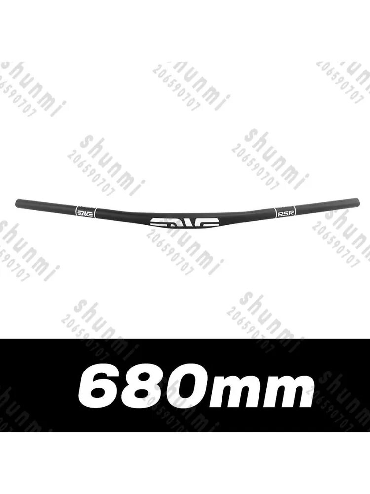 ENVE Карбоновый Руль MTB С 9-градусным Зажимом 31,8 mm Белый Метка, Длина 580 600 620 640 660 680 700 720 740 760 780мм Матовый