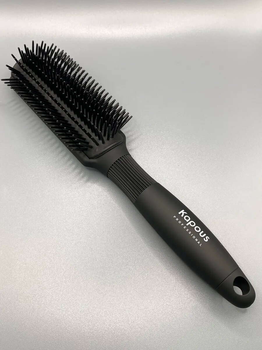 Kapous Щетка для прикорневого обьема 180 9 рядов с покрытием Soft Touch